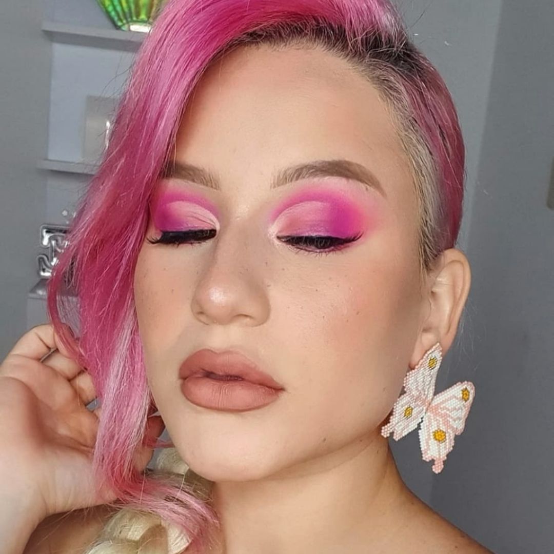 Maquiagem Rosa: makes pra você se inspirar L de Linda